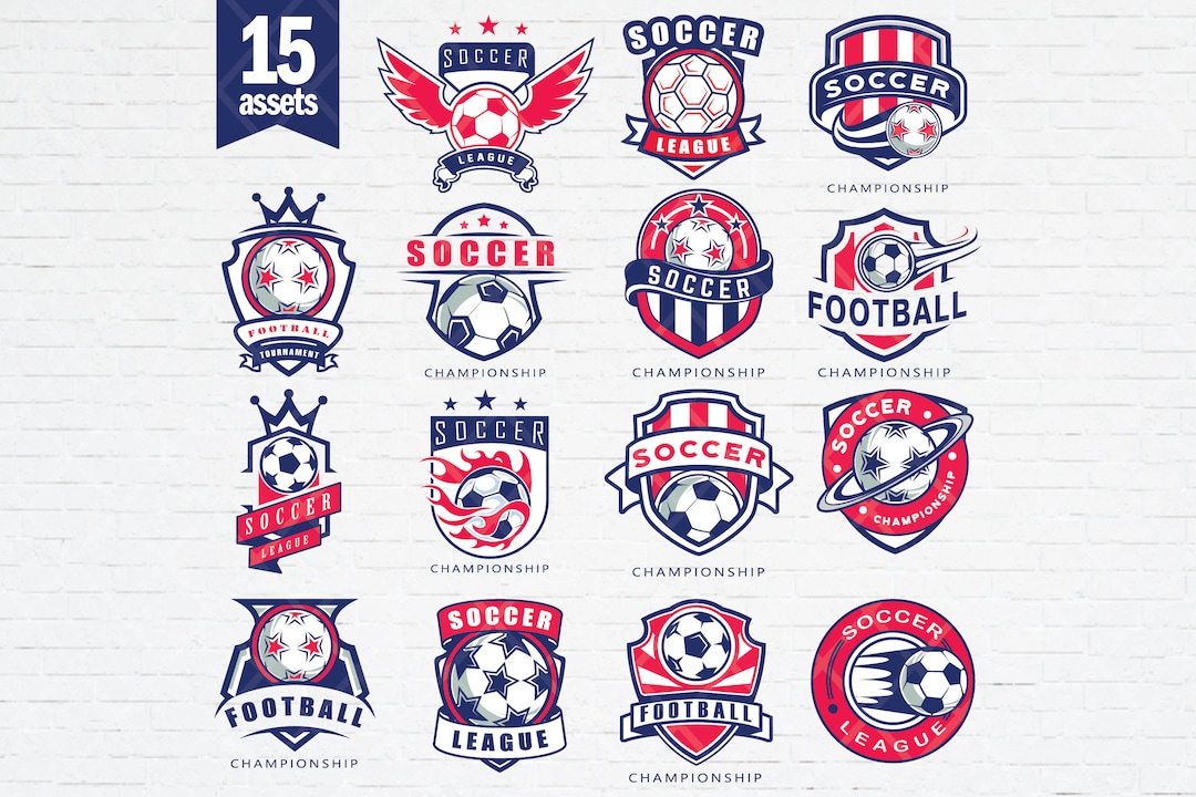 Soccer Team Logo SVG Bundle, Shirt Design (digital Download) - Etsy