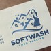 Professional Soft Washing Logo, Power Washing Logo, Pressure Washing ...