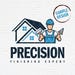 Custom Drywall Logo Design: Modern Home Improvement Branding - Etsy