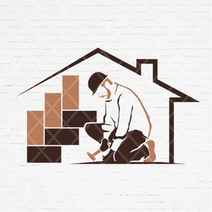 Custom Flooring Logo, Floor Installer Logo, Flooring Repairs Logo, DIY ...