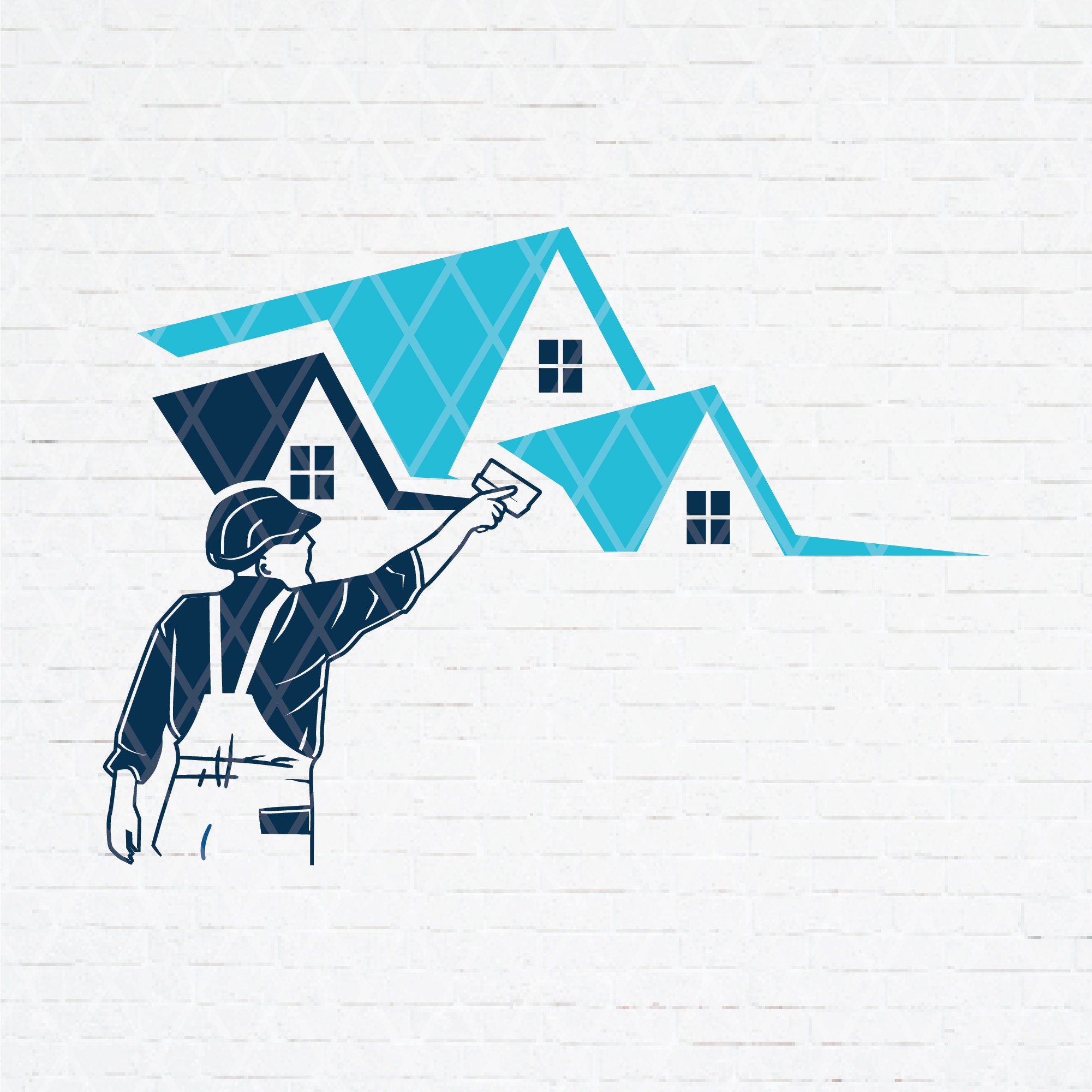 Drywall Logo Custom Logo Design Drywall Personalized Logo - Etsy