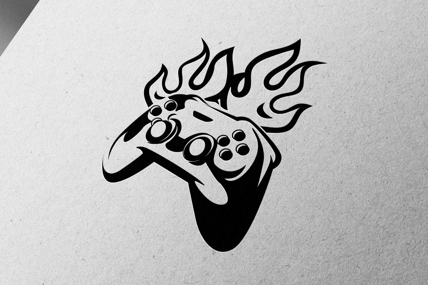 Retro Video Game Console Logo Design SVG Bundle: Instant - Etsy