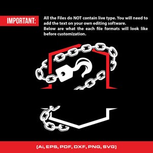 Towing Truck Logo SVG, Towing Chain Logo, Towing Business Logo Template ...