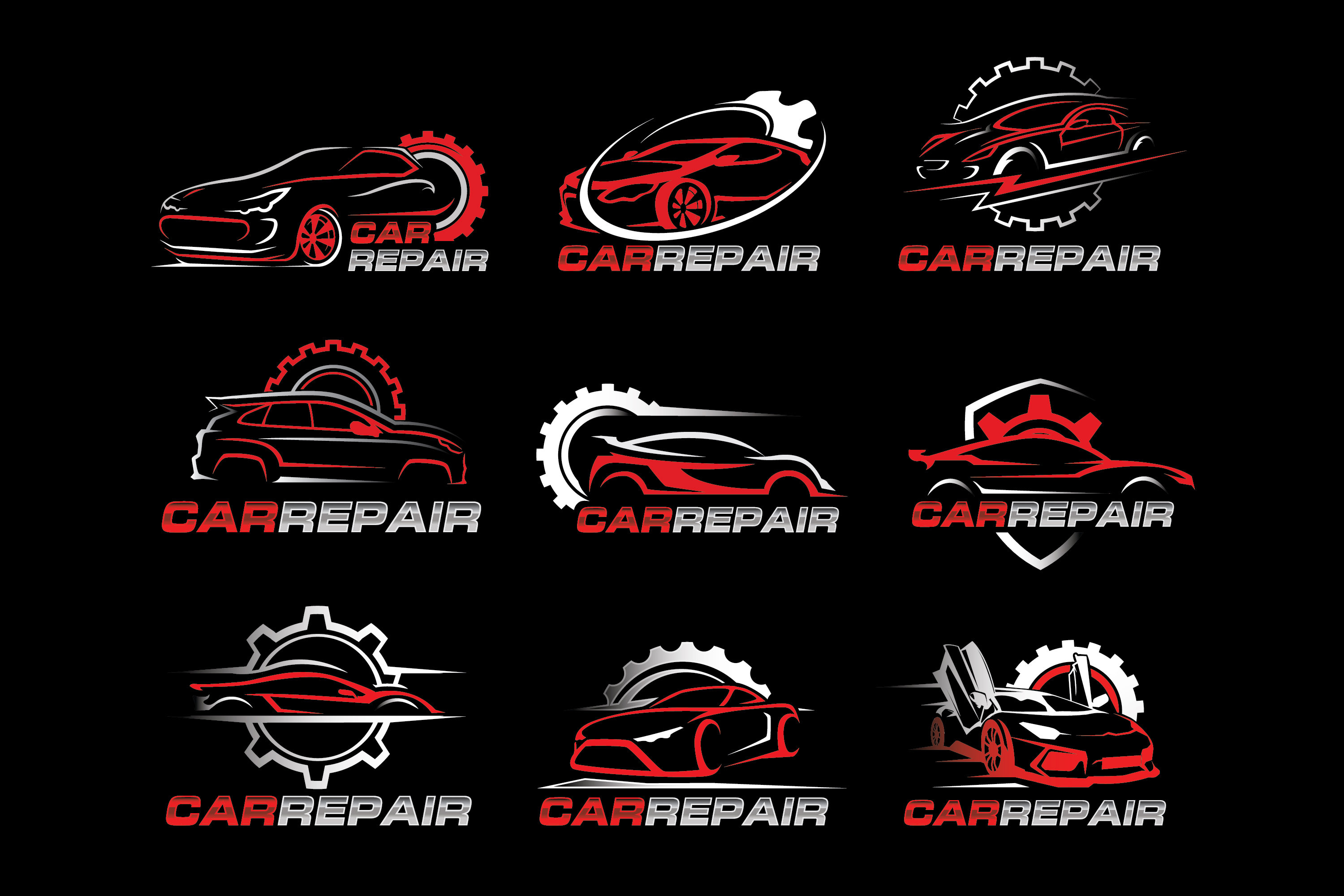 Car Repair Shop Logo
