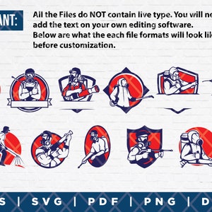 Set of Pest Control Svg, Pest Control Services, Pest Control Silhouette ...