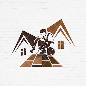 Custom Flooring Logo, Floor Installer Logo, Flooring Repairs Logo, DIY ...