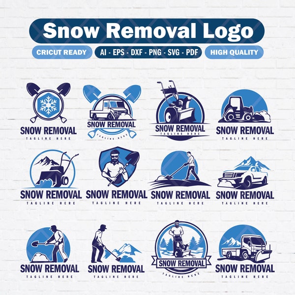Snow Removal Logo - Etsy