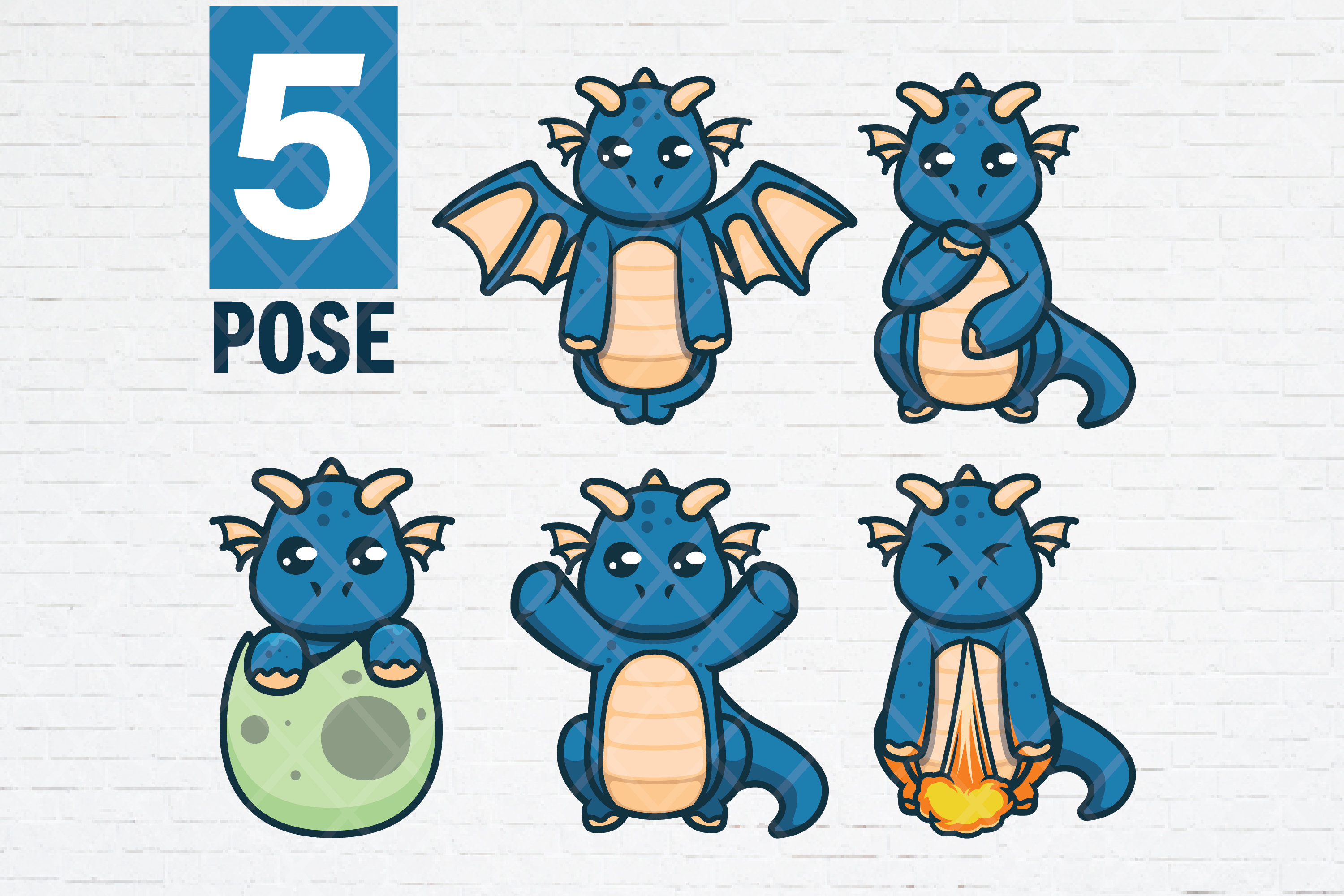 Baby Dragon Svg, Cute Dragon Svg, Kawaii Dragon Svg, Chibi Baby Dragon ...