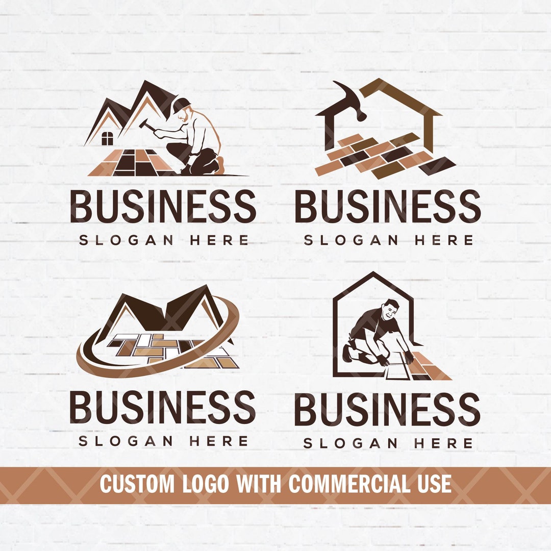 Personalized Custom Flooring Logo, Floor Installer Logo, Flooring ...