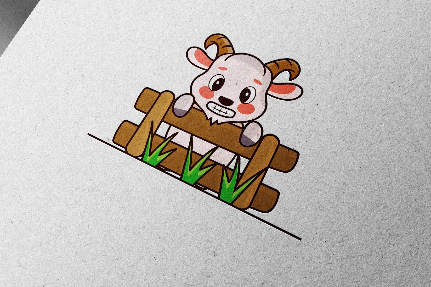 Cute Chibi Goat Lamb SVG PNG Bundle Goat Farm Animal Files - Etsy