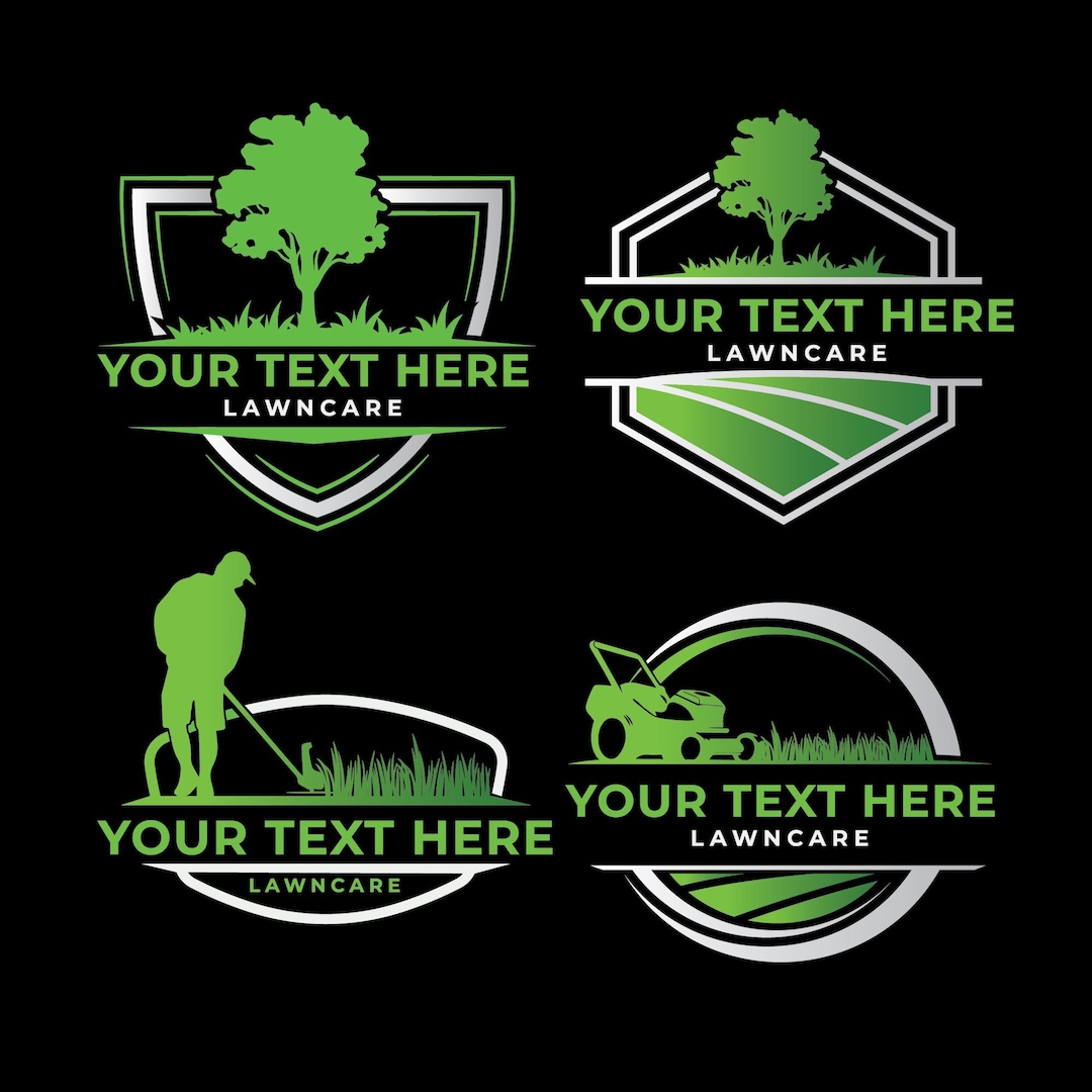 Custom Lawn Care Service Design, Personalized Landscaping Logo, Lawn ...