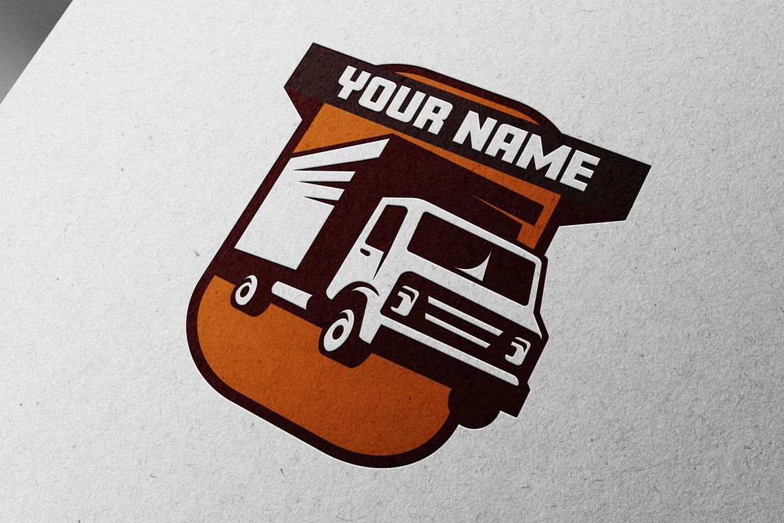 Cargo Van Logo Design Template Collection: Bundle Files for - Etsy