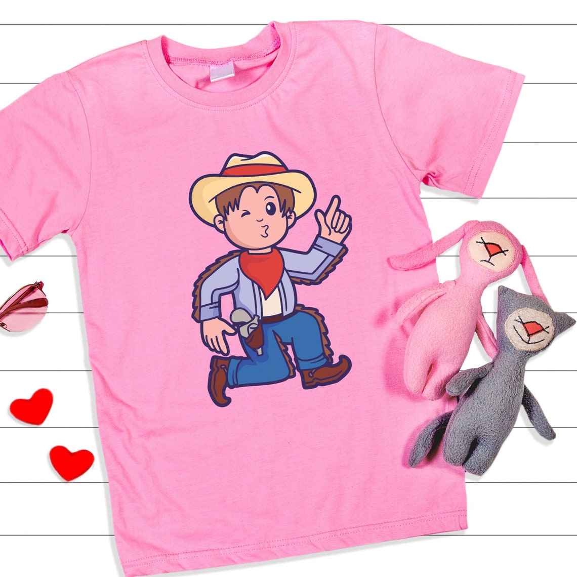 Kawaii Cowboy Clipart: Chibi Western Kids SVG Bundle (digital Download ...