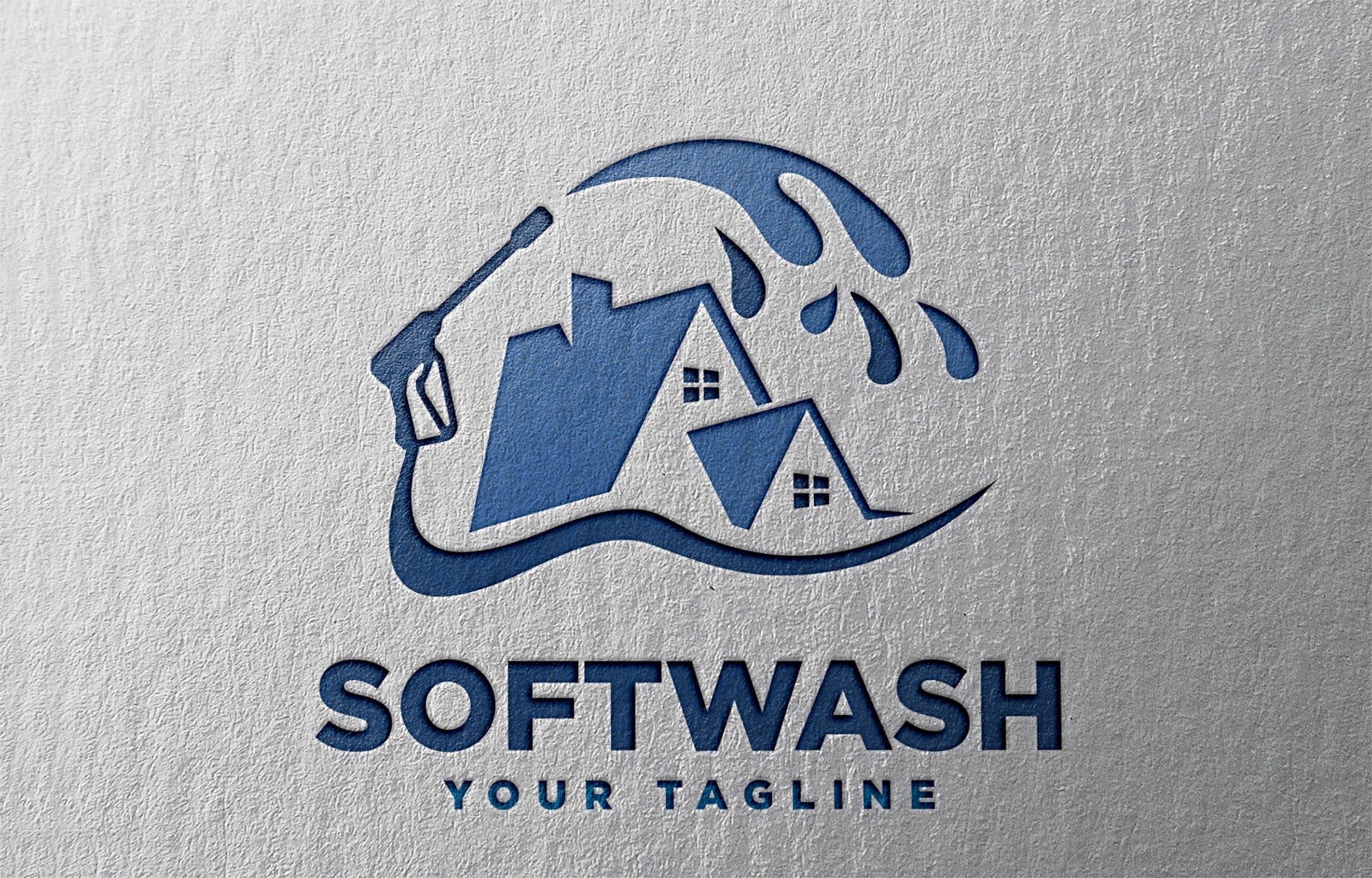 Professional Soft Washing Logo, Soft Washing Template, Soft Wash ...