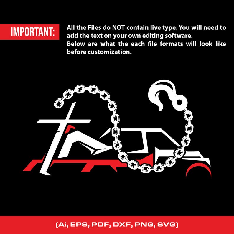 Towing Truck Logo SVG, Towing Chain Logo, Towing Business Logo Template ...
