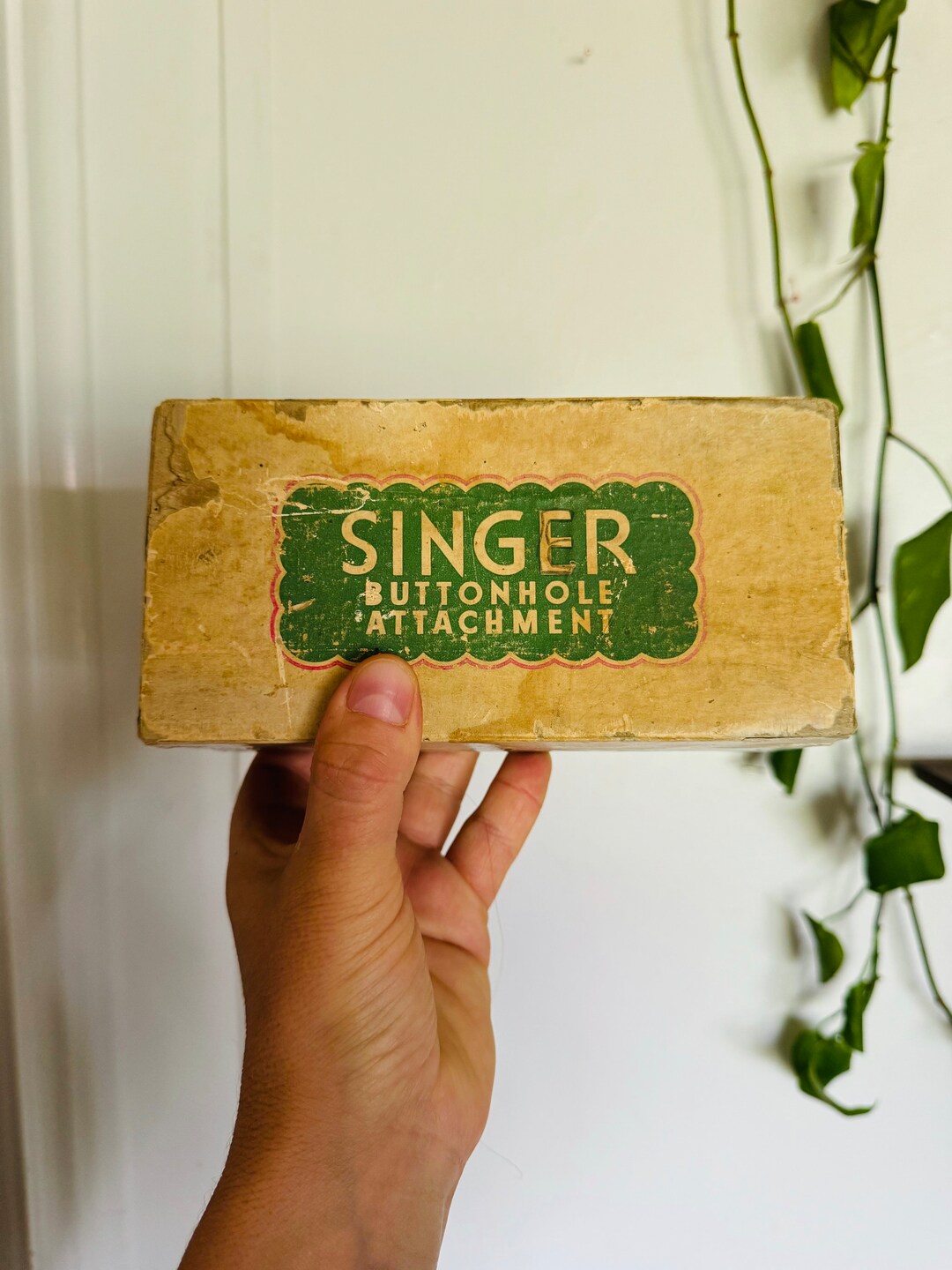 Vintage Singer Buttonholes Attachment Piece/ 121795/ Vintage Singer ...