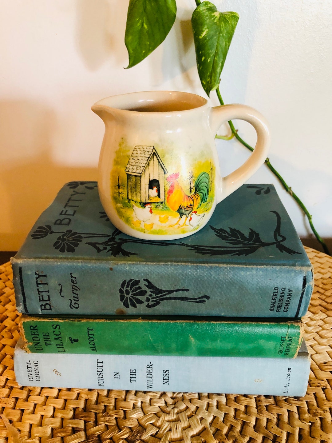 Farmhouse Decor/chickens Hen Soap Creamer/ Vintage / Chicken Creamer ...