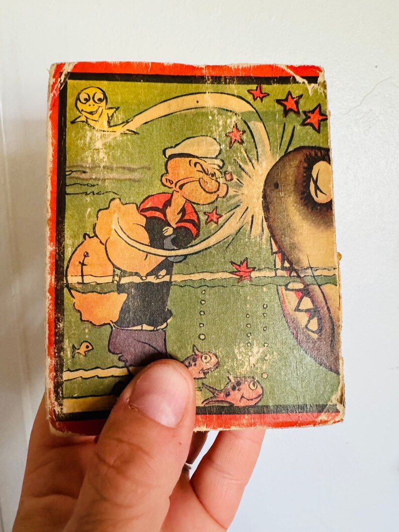 Vintage 1930’s Popeyes Small Big Book/ Popeyes Antique Book/ - Etsy