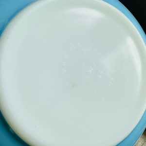 Vintage Pyrex 403 2 1/2 Quart / Blue and White Striped Bowl/ Mid ...