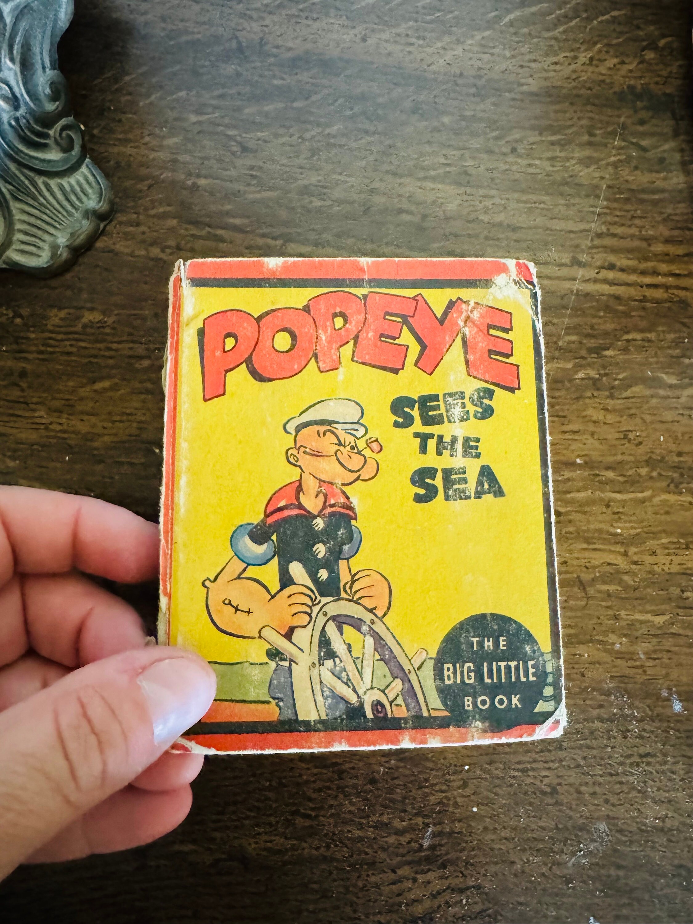 Vintage 1930’s Popeyes Small Big Book/ Popeyes Antique Book/ - Etsy