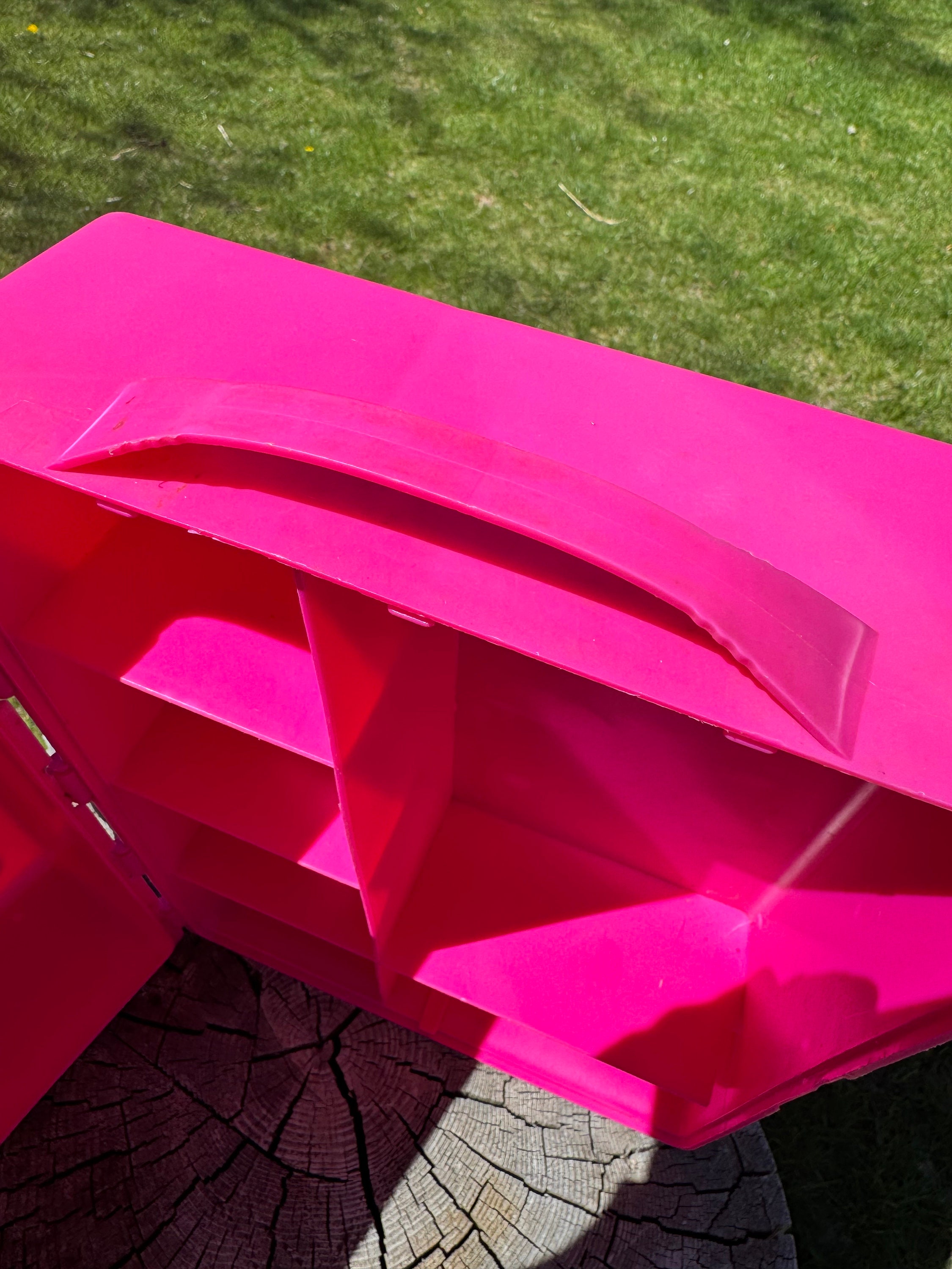 Vintage 1998 Pink Barbie Closet Case Carrying Set/ Collectable Barbie ...