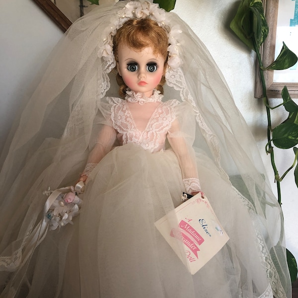Vintage Bride Doll - Etsy