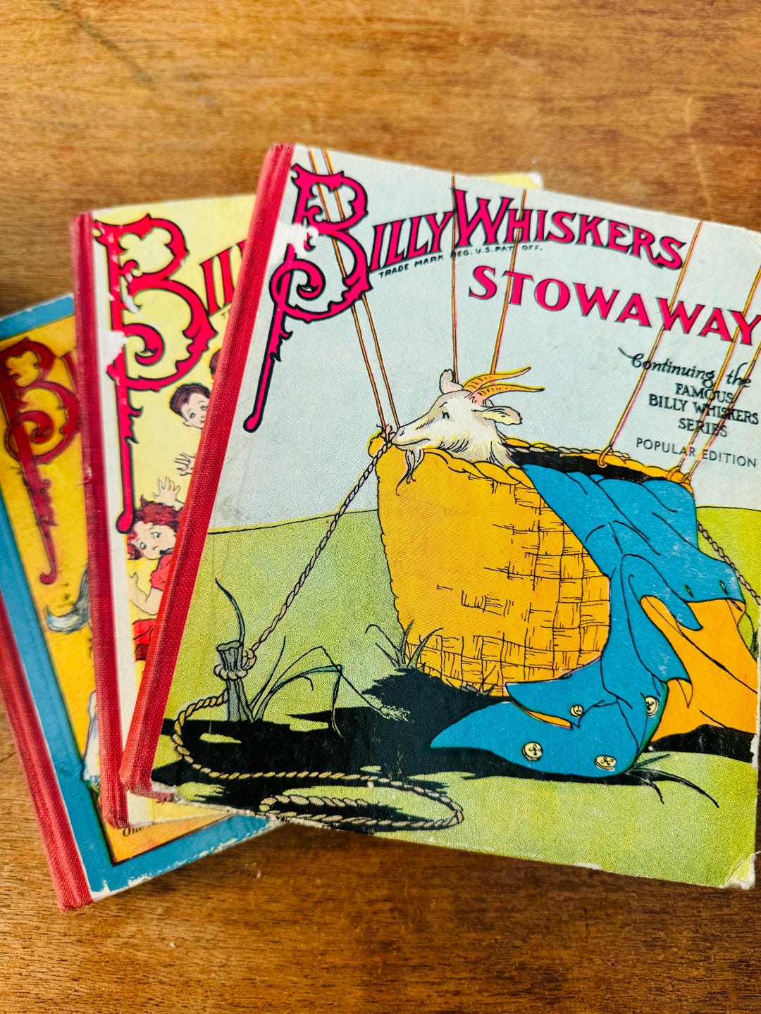 Vintage Billy Whiskers 1930’s Book Set/ Vintage Collectible Books/ Book ...