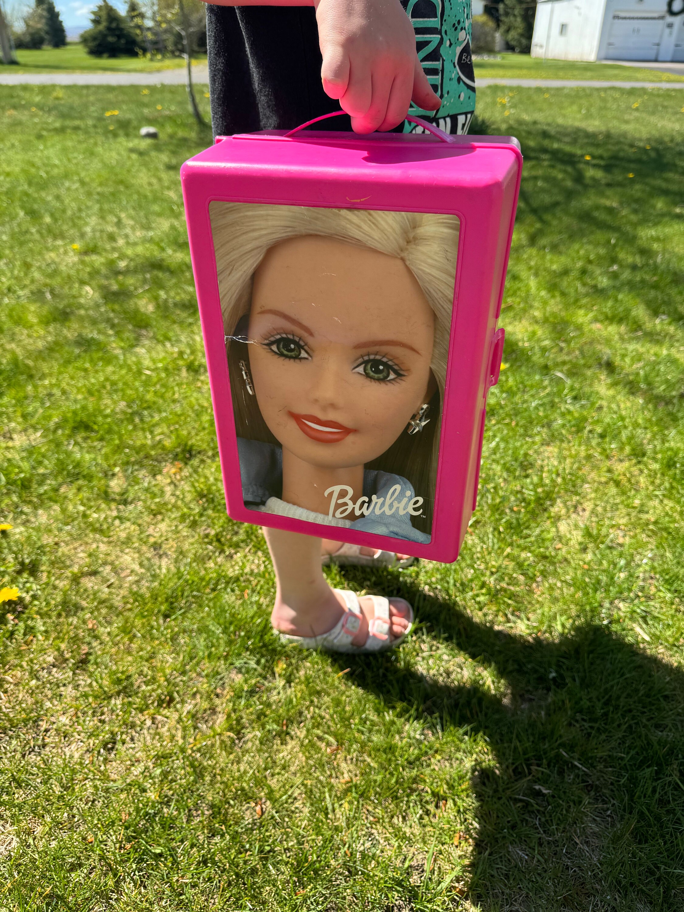 Vintage 1998 Pink Barbie Closet Case Carrying Set/ Collectable Barbie ...