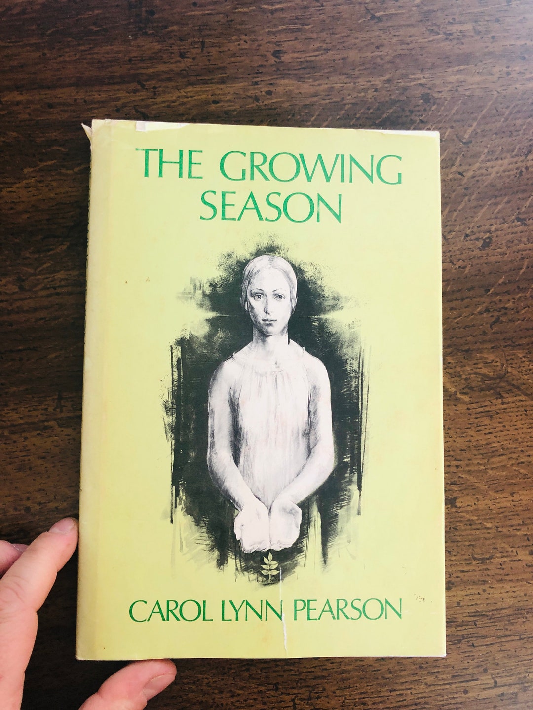 The Growing Season/ Poem Book/ Green Book 1970s Book/ Vintage Book ...