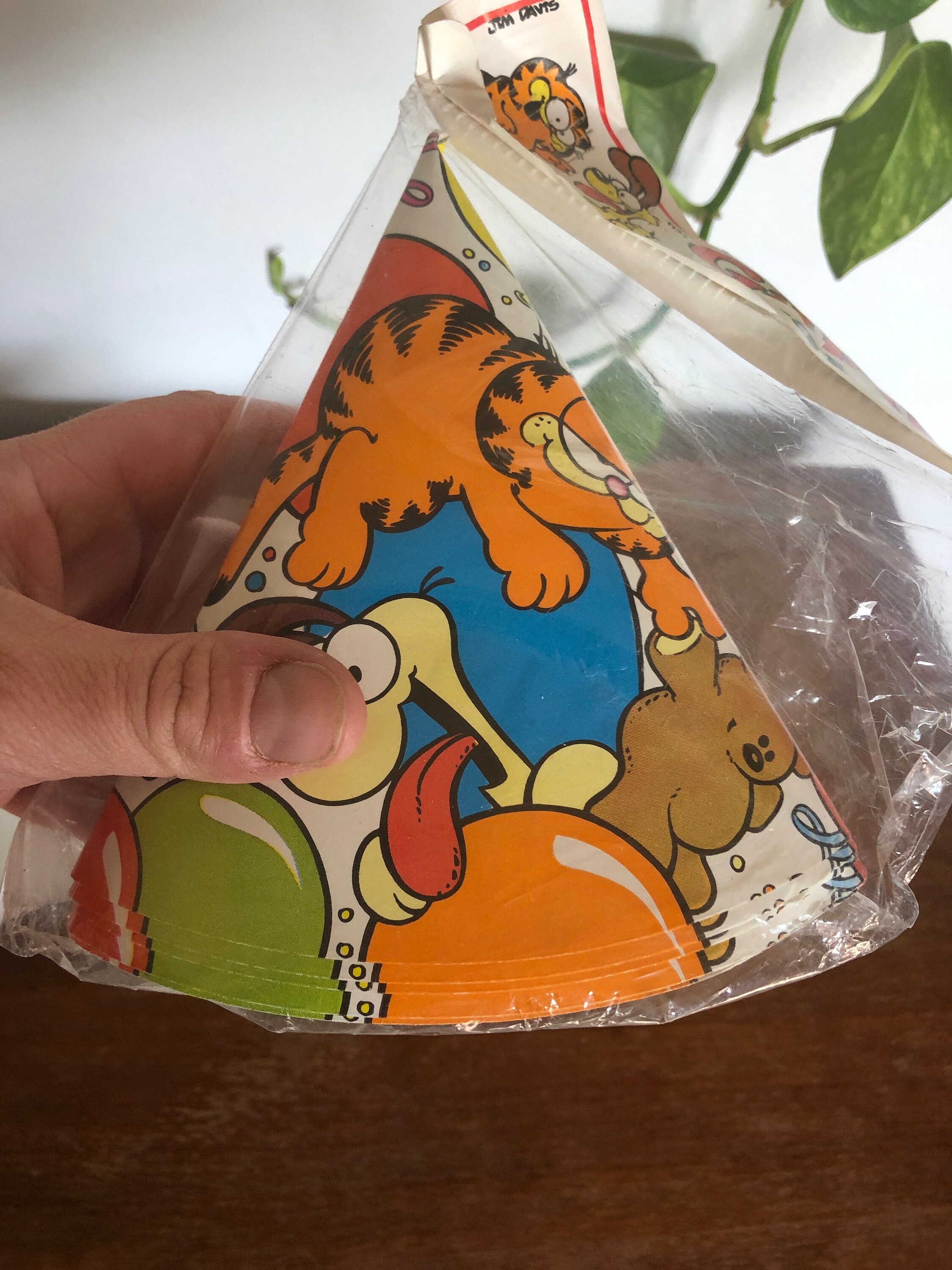 Vintage Garfield Hat/ Novelty/ Birthday Hats/ 1978 Vintage Hats/party ...