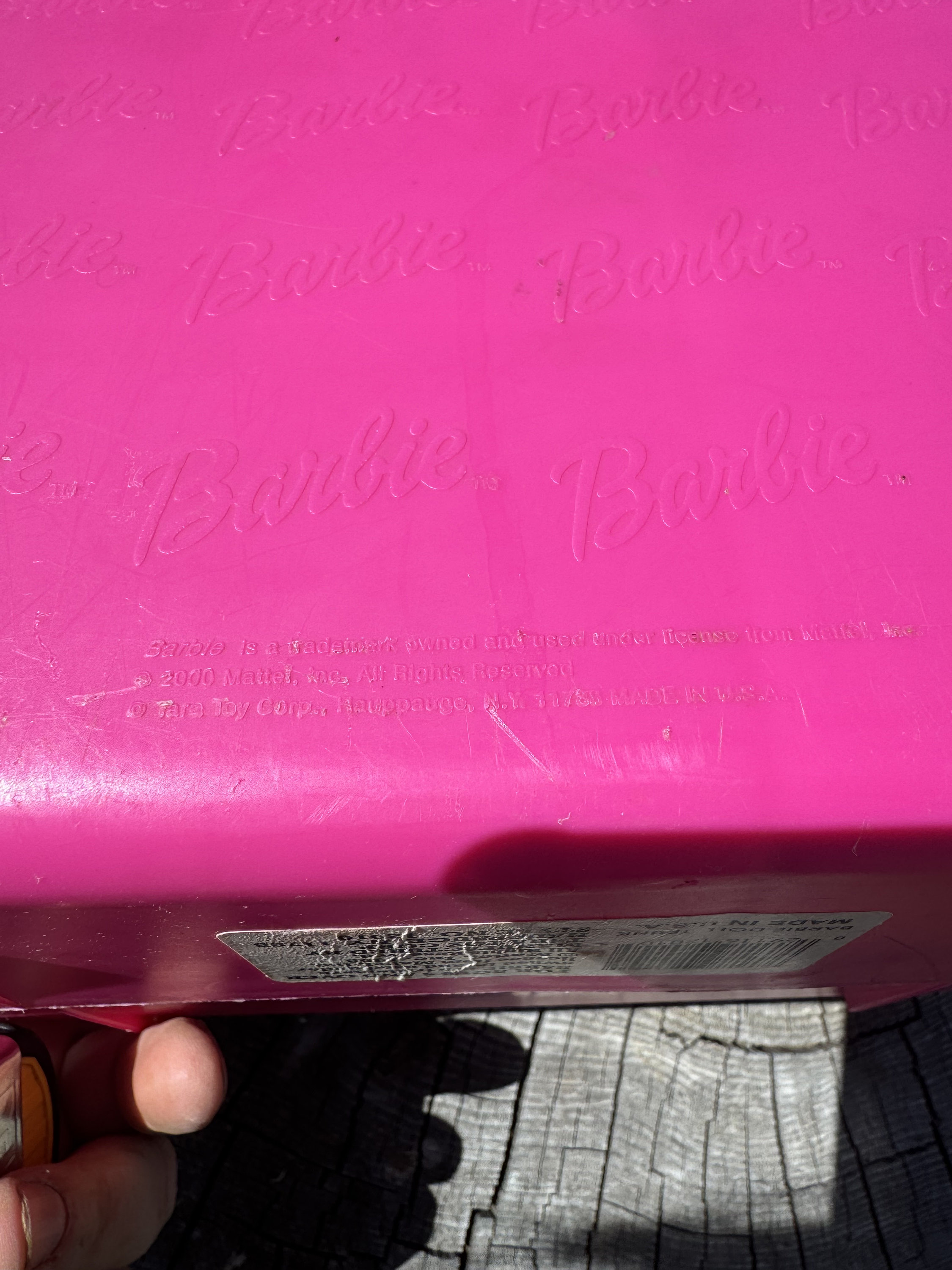 Vintage 1998 Pink Barbie Closet Case Carrying Set/ Collectable Barbie ...