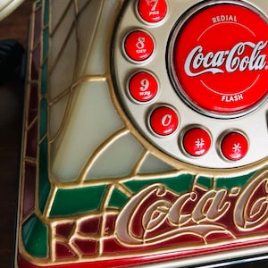 Vintage Holiday Coca Cola Telephone/collective Coca Cola Retro Phone ...