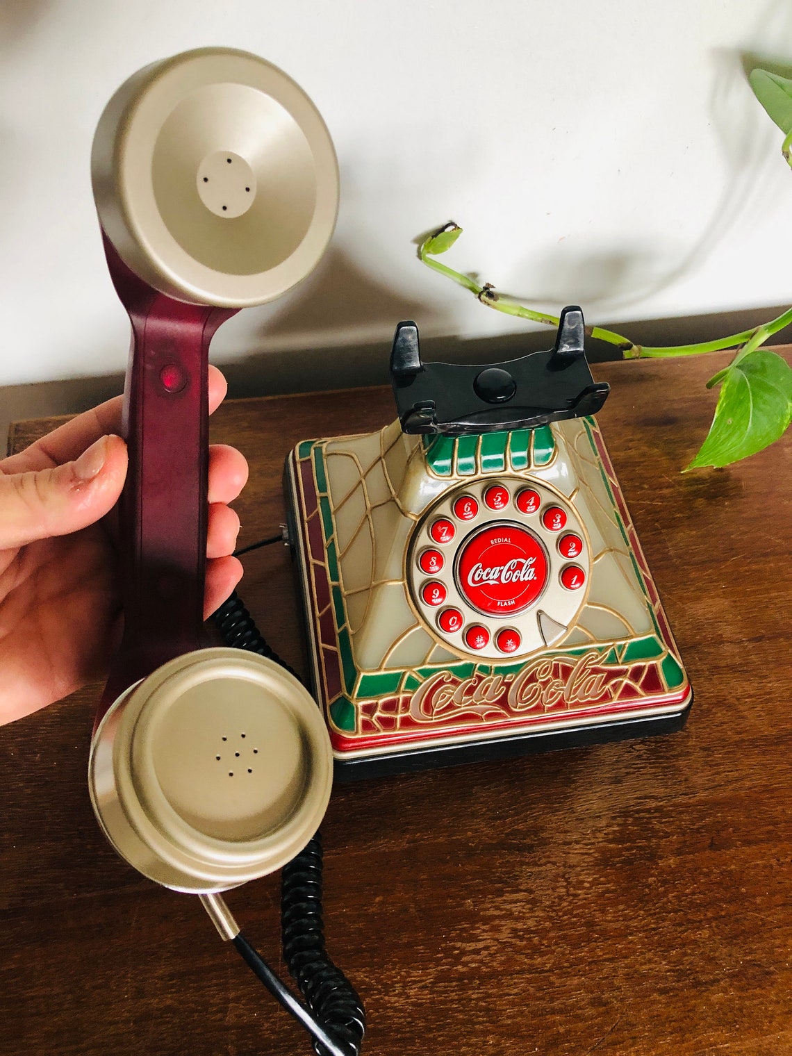 Vintage Holiday Coca Cola Telephone/collective Coca Cola Retro Phone ...