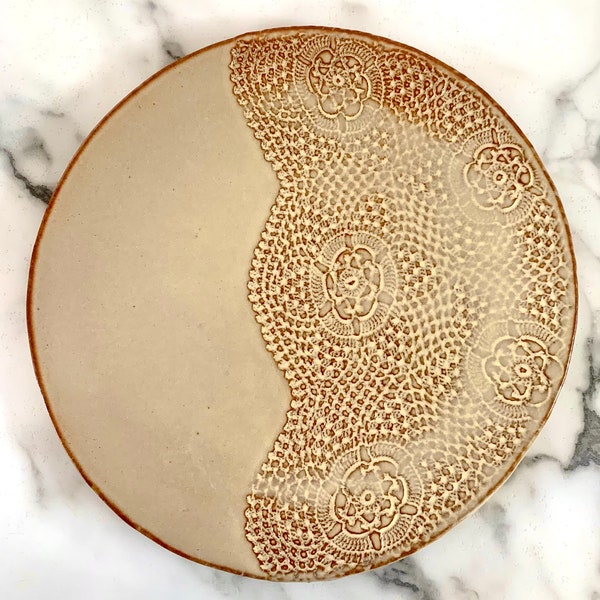 Lace Pottery - Etsy