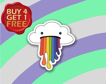 Rainbow Puke Meme - Etsy