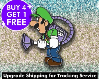 Haunted Mansion Luigi Enamel Pin Super Mario Anime Enamel Pins - Etsy