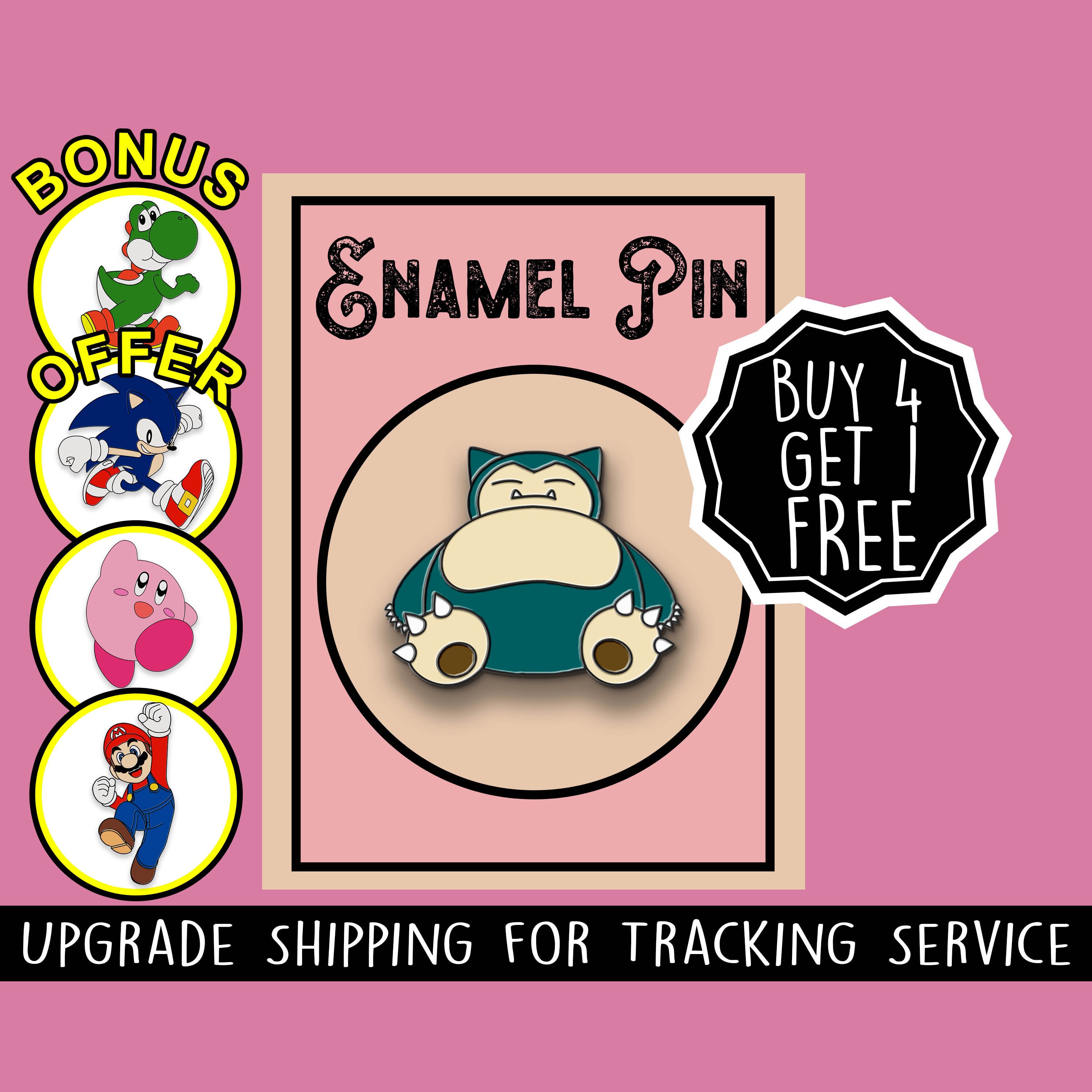 Snorlax Bear Custom Enamel Pin Cartoon Panda Enamel Pins Anime - Etsy