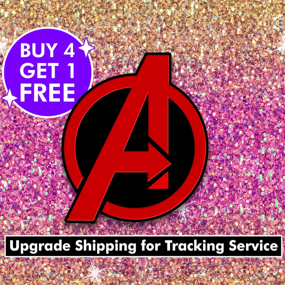 Avengers Logo Enamel Pin Superhero Comic Book Enamel Pins Cute - Etsy