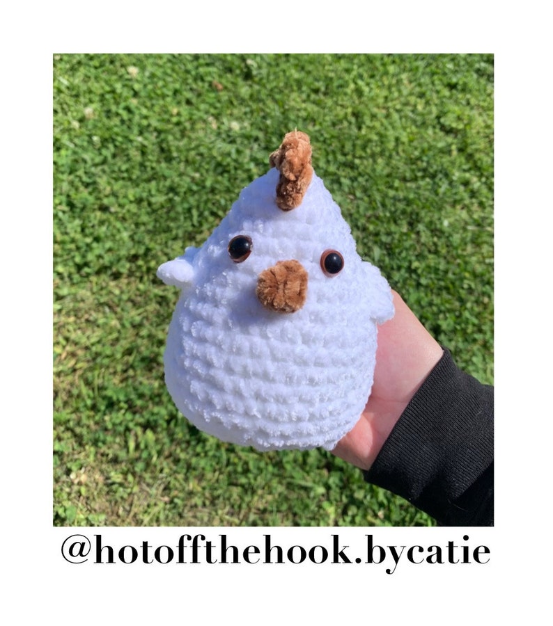 Bitty Betty, the Egg Laying Chicken Crochet Pattern - Etsy