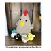 Bitty Betty, the Egg Laying Chicken Crochet Pattern - Etsy