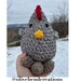 Bitty Betty, the Egg Laying Chicken Crochet Pattern - Etsy