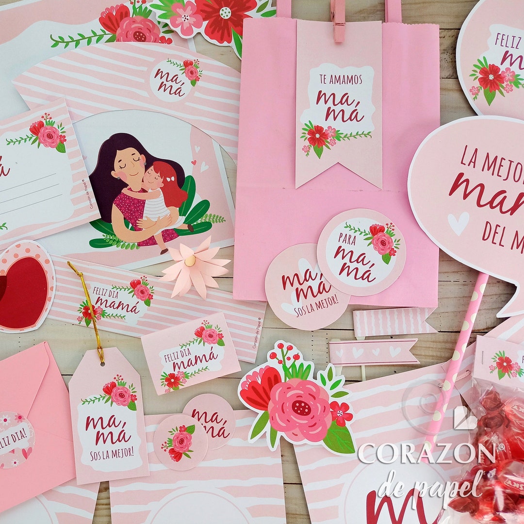 Mother S Day Printable Kit Etsy