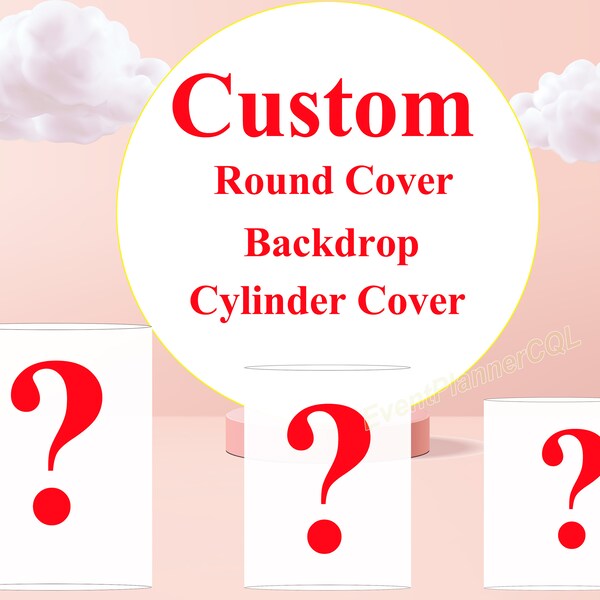 Round Bluey Backdrop - Etsy