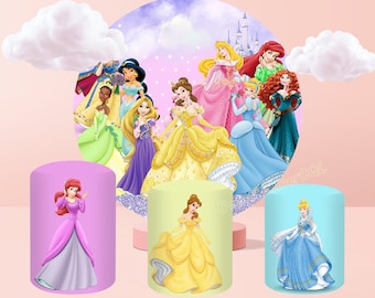 Princess Tiana Circle Backdrop - Etsy
