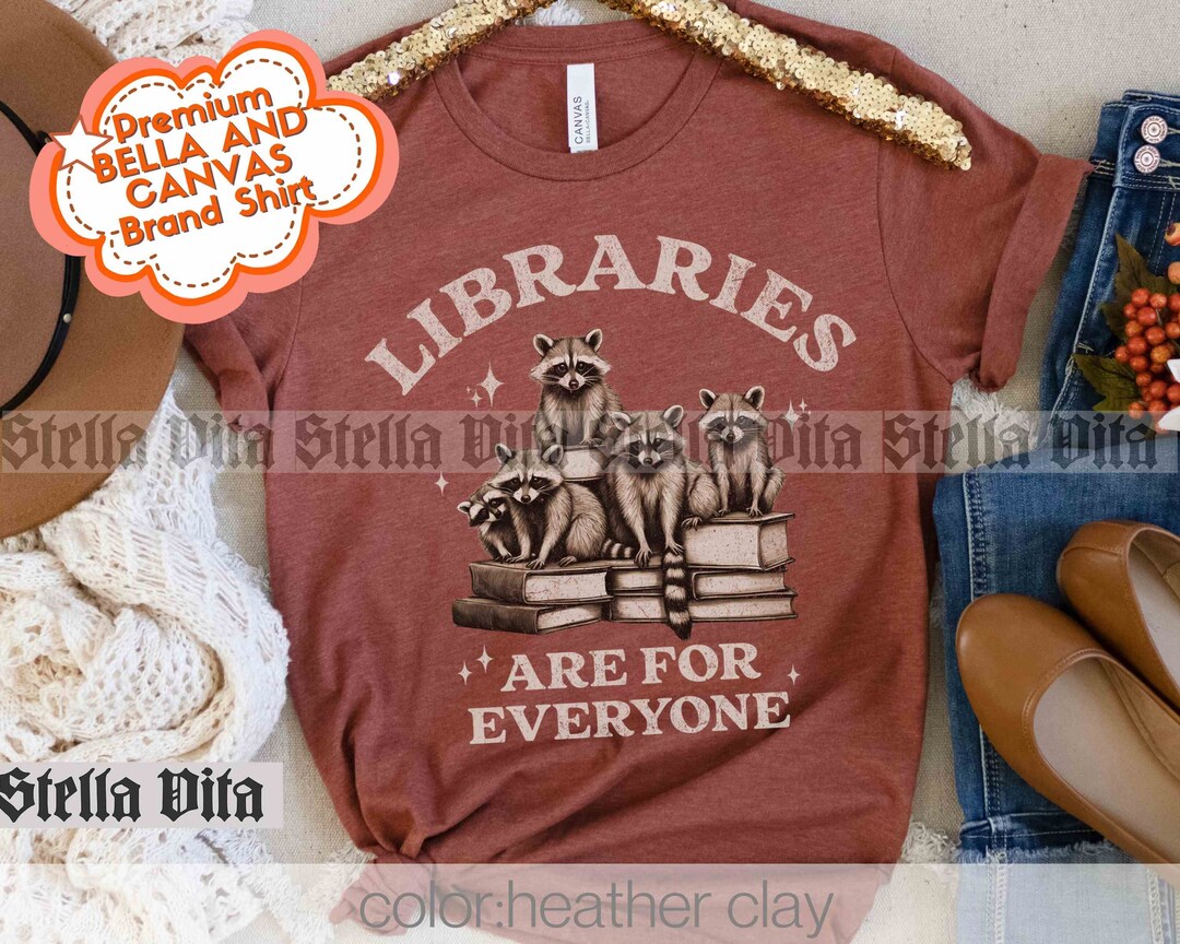 Libraries Are for Everyone, I Read Banned Books, Library Shirt, Support ...