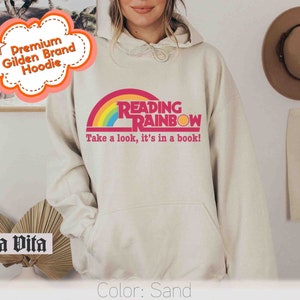 Reading Rainbow Shirt, Take a Look It’s in a Book Shirt, Comfort Colors ...