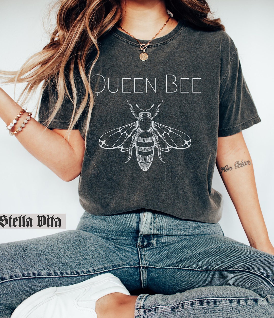 Queen Bee Shirt for Her Queen B Tshirt for Mom Shirt for Mothers Day ...