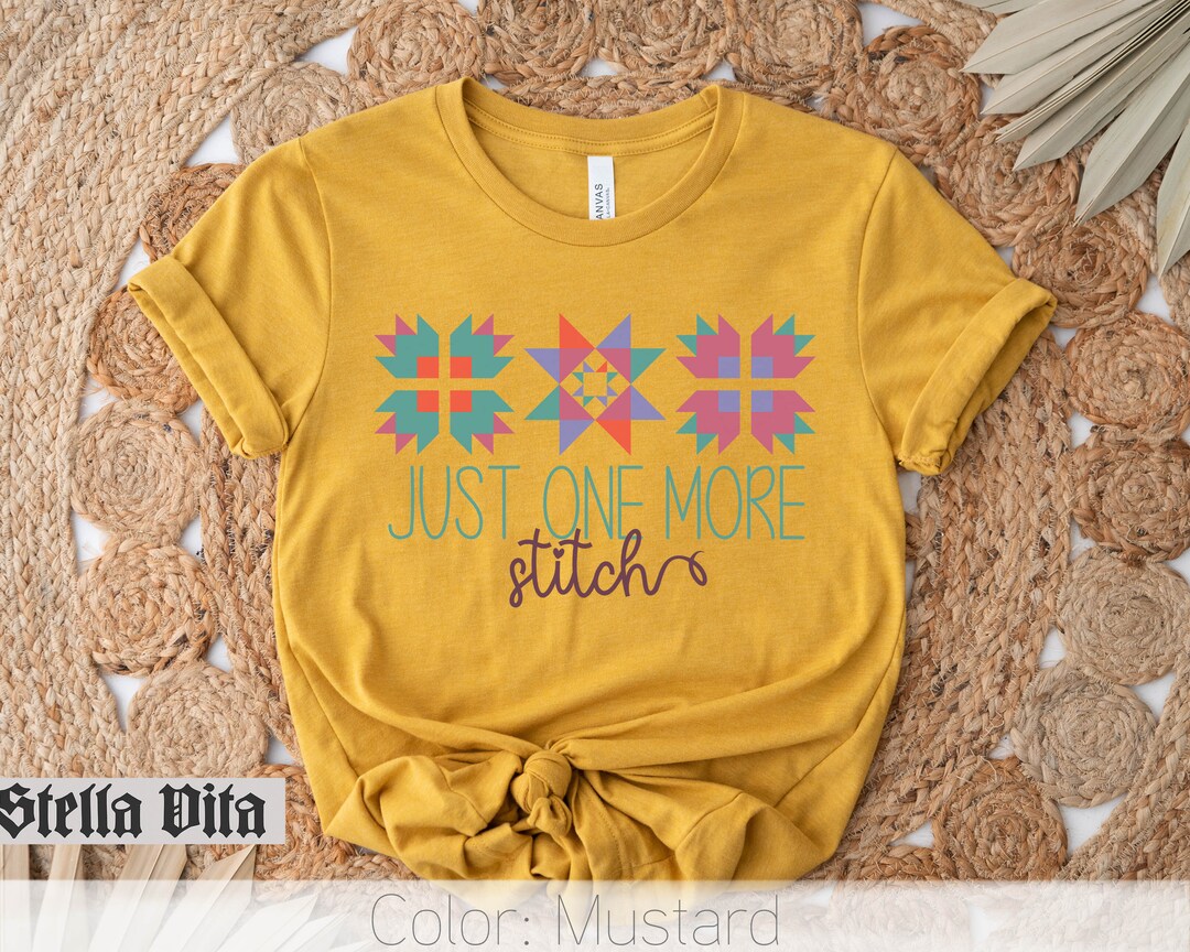 Quilt Shirt, Quilter Tshirt, Quilt Block Shirt, Sewing Tshirt, Just One ...