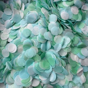 Confetti Mix Round Bio-degradable Paper Confetti Eco-friendly Colorful ...