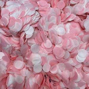 Confetti Mix Round Bio-degradable Paper Confetti Eco-friendly Colorful ...